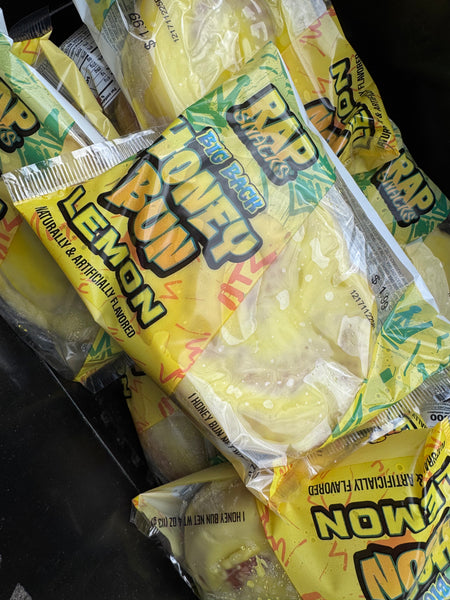 Rap Snacks Big Back Honey Bun Lemon – One Way Market